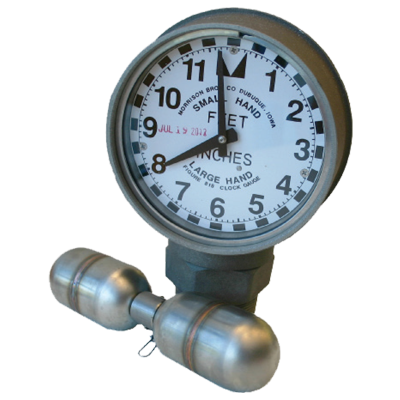 MB 818-0100AGEVR 2" Clock Gauge w/ Float